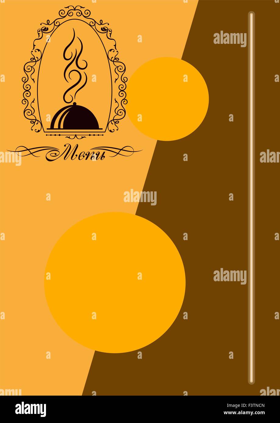 Menu Card Design Template Vector Art Stock Vector Image & Art - Alamy