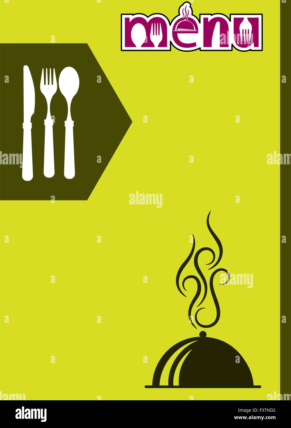 Menu Card Design Template Vector Art Stock Vector Image & Art - Alamy