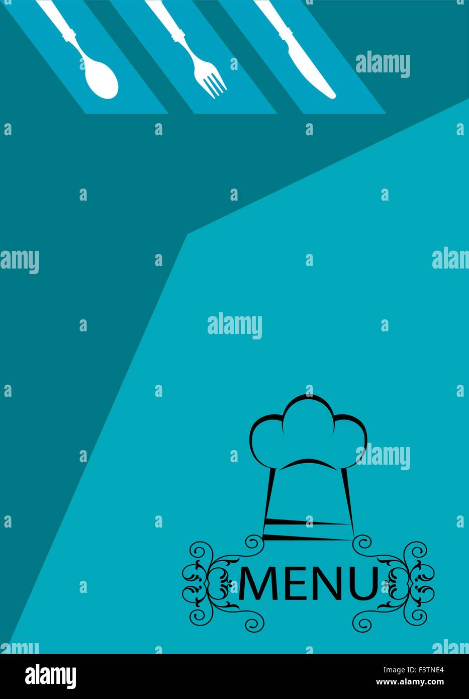 Menu Card Design Template Vector Art Stock Vector Image & Art - Alamy