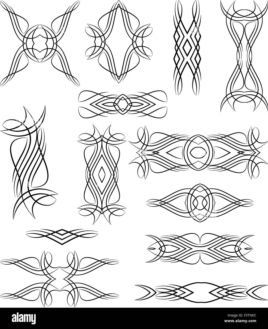 Pinstripe Graphics : Vinyl Ready Vector Art Stock Vector Image & Art ...