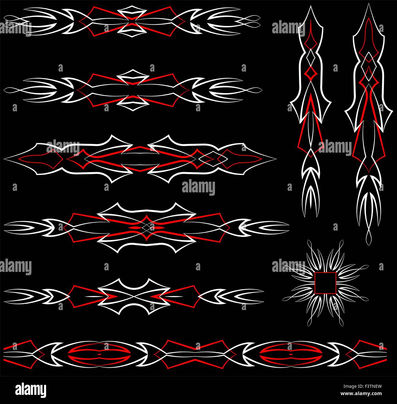 Pinstripe Graphics : Vinyl Ready Vector Art Stock Vector Image & Art ...