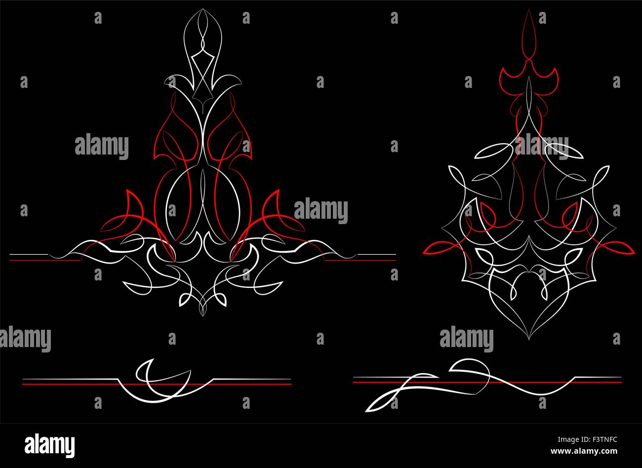 Pinstripe Graphics : Vinyl Ready Vector Art Stock Vector Image & Art ...