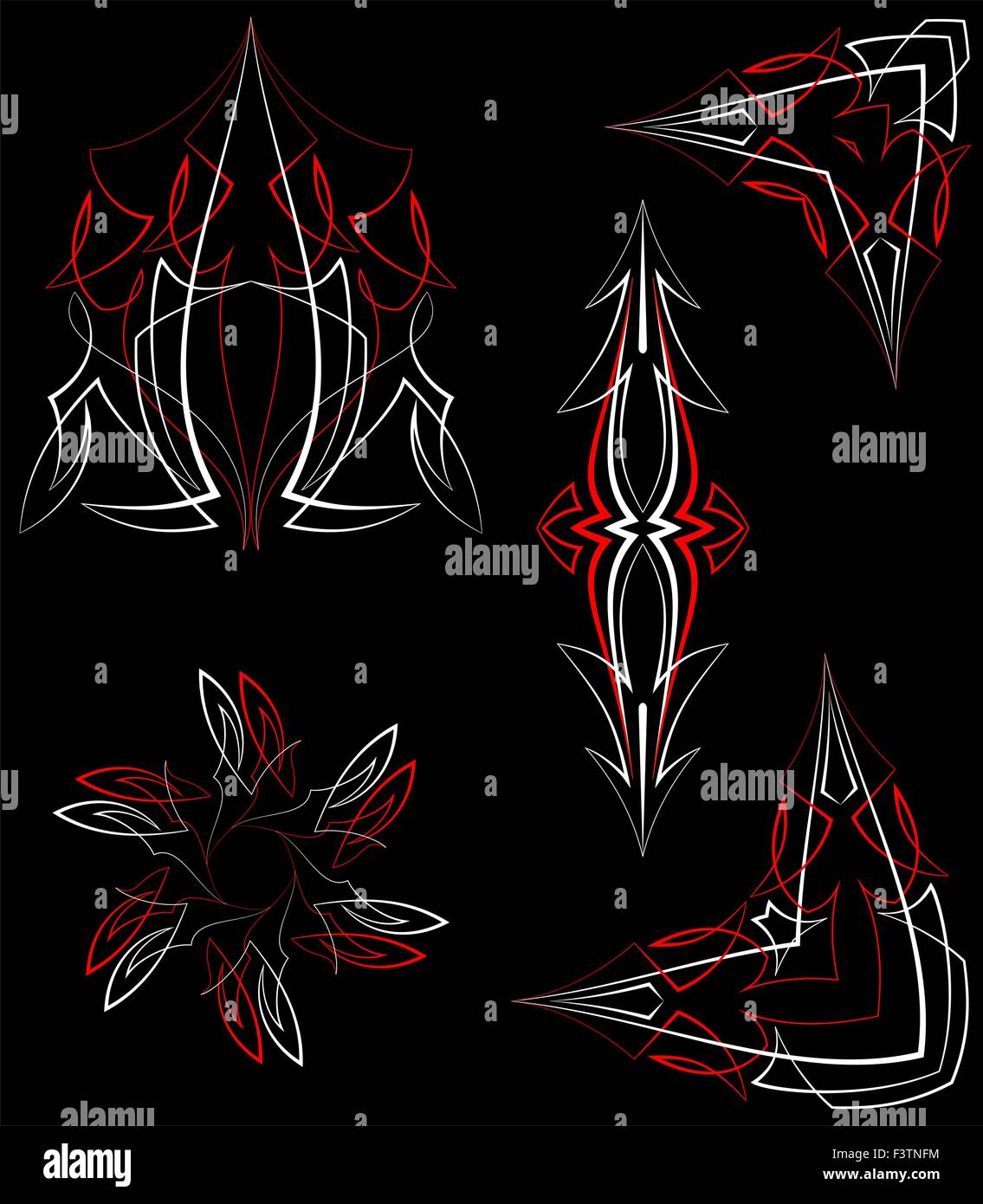 Pinstripe Graphics : Vinyl Ready Vector Art Stock Vector Image & Art ...