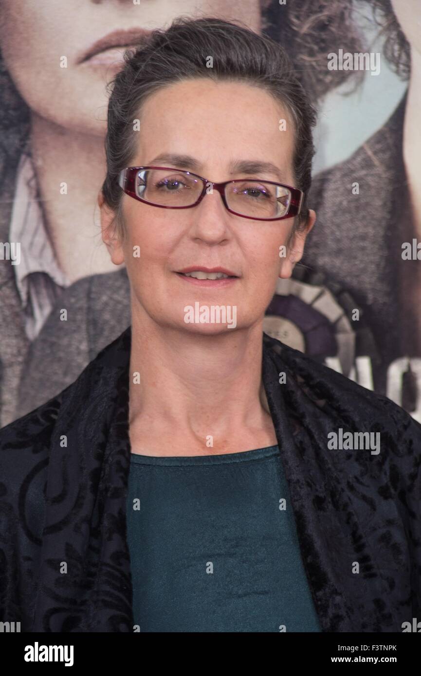 New York, NY, USA. 12th Oct, 2015. Helen Pankhurst at arrivals for ...