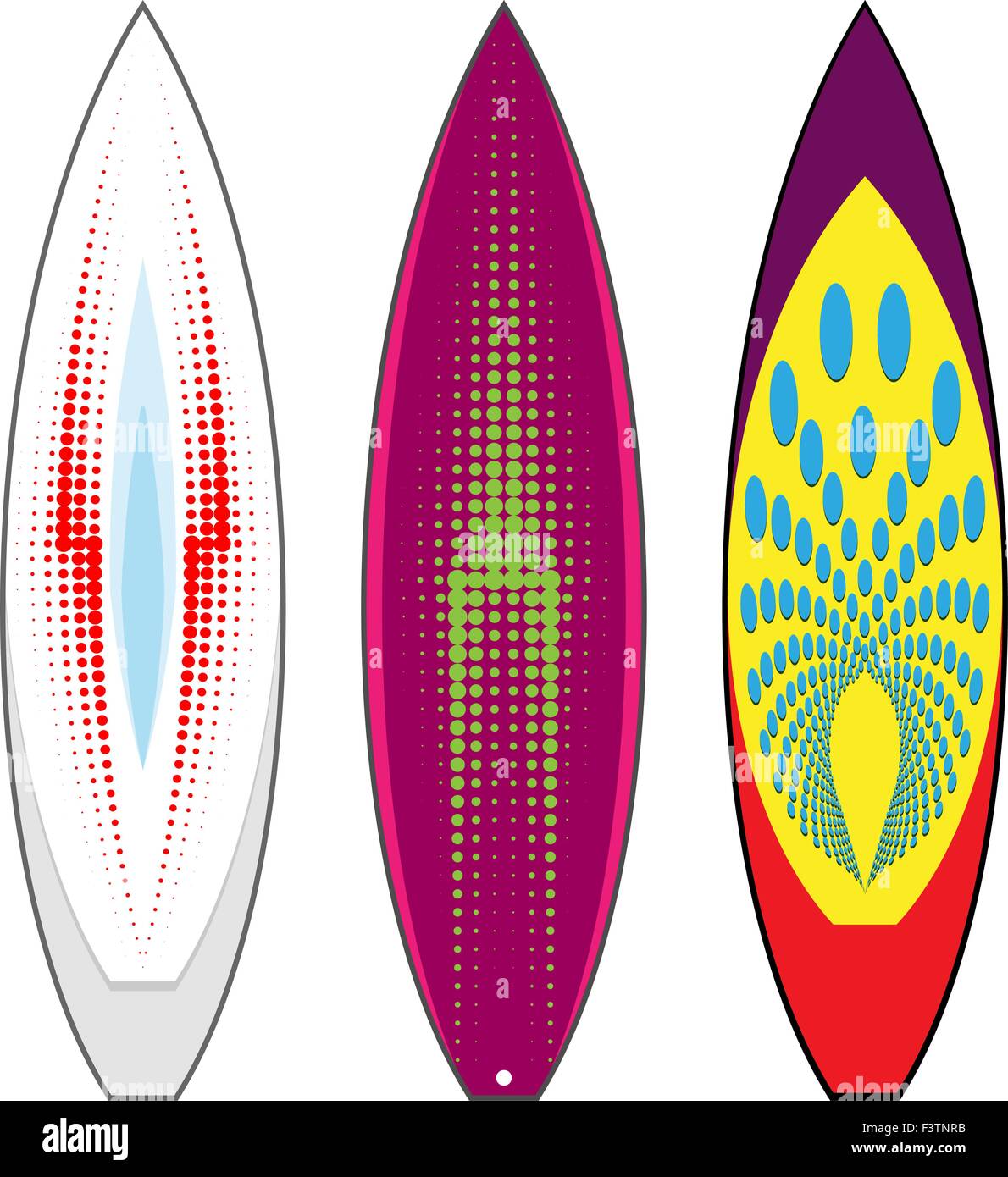 Surf Board Graphics, Stripe : Vinyl Ready Vector Art Stock Vector Image ...