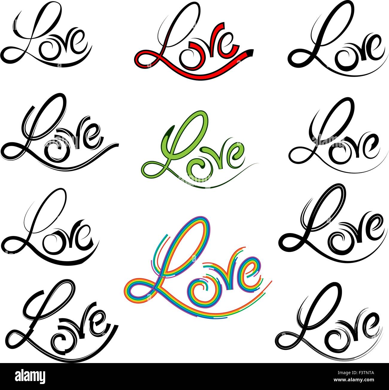 Love arm tatoo hi-res stock photography and images - Alamy