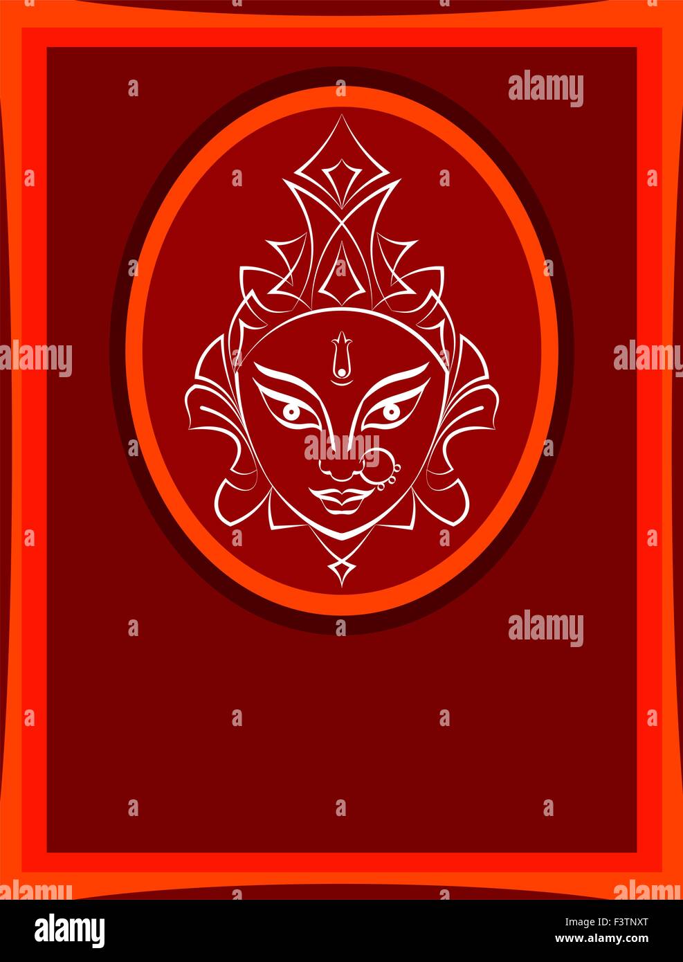 Durga Goddess of Power Vector Art Stock Vector Image & Art - Alamy