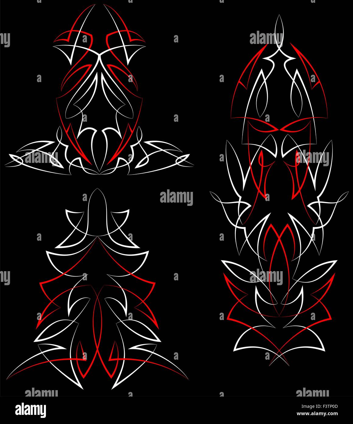 Pinstripe Graphics : Vinyl Ready Vector Art Stock Vector Image & Art ...