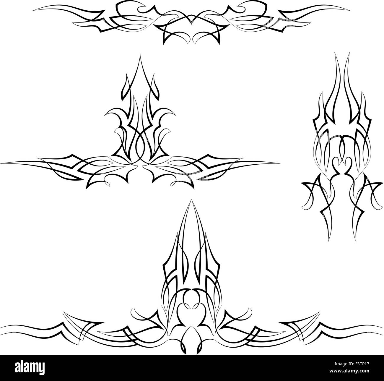 Pinstripe Graphics : Vinyl Ready Vector Art Stock Vector Image & Art ...