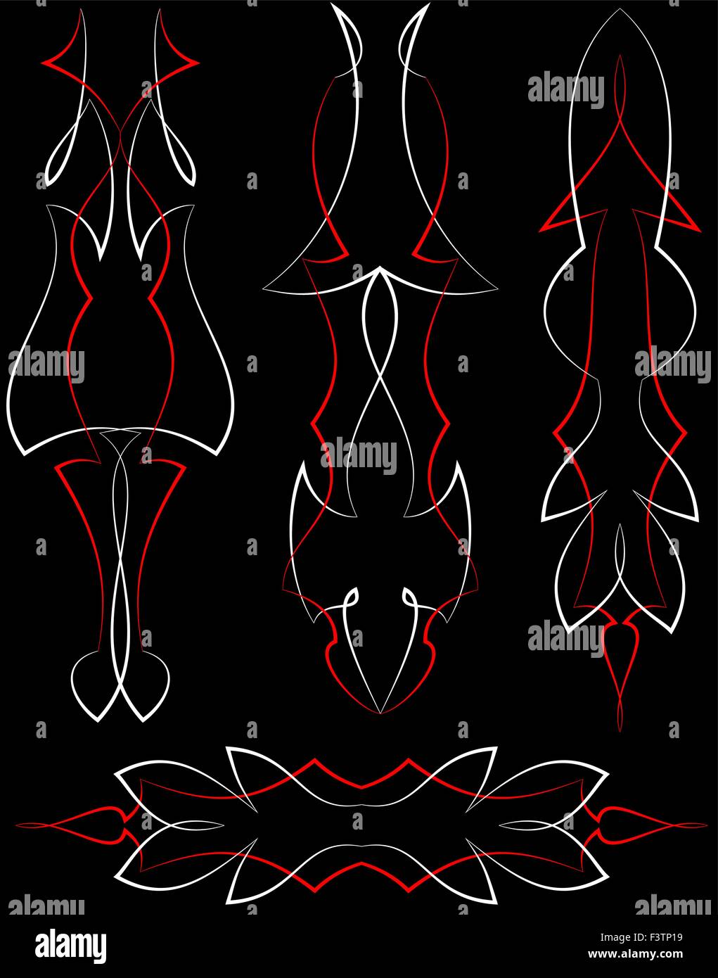 Pinstripe Graphics : Vinyl Ready Vector Art Stock Vector Image & Art ...