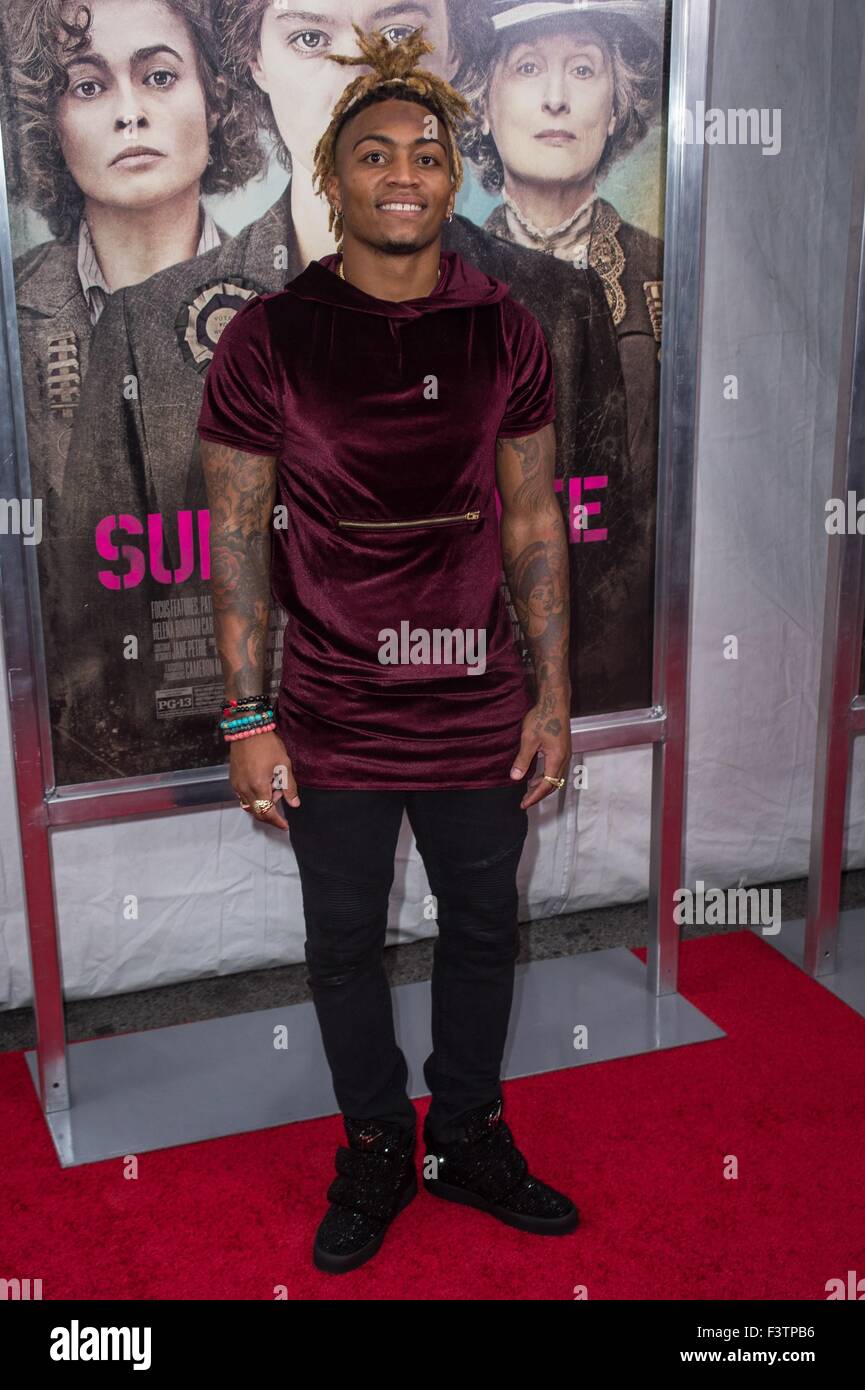 New York, NY, USA. 12th Oct, 2015. Buster Skrine at arrivals for ...