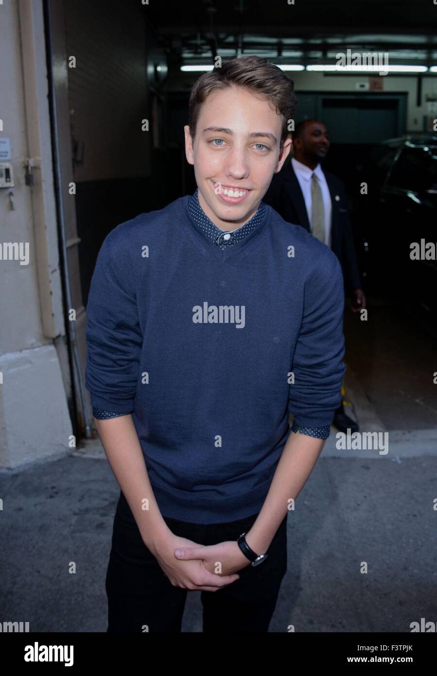 New York, NY, USA. 12th Oct, 2015. Ryan Lee at AOL Build out and about ...