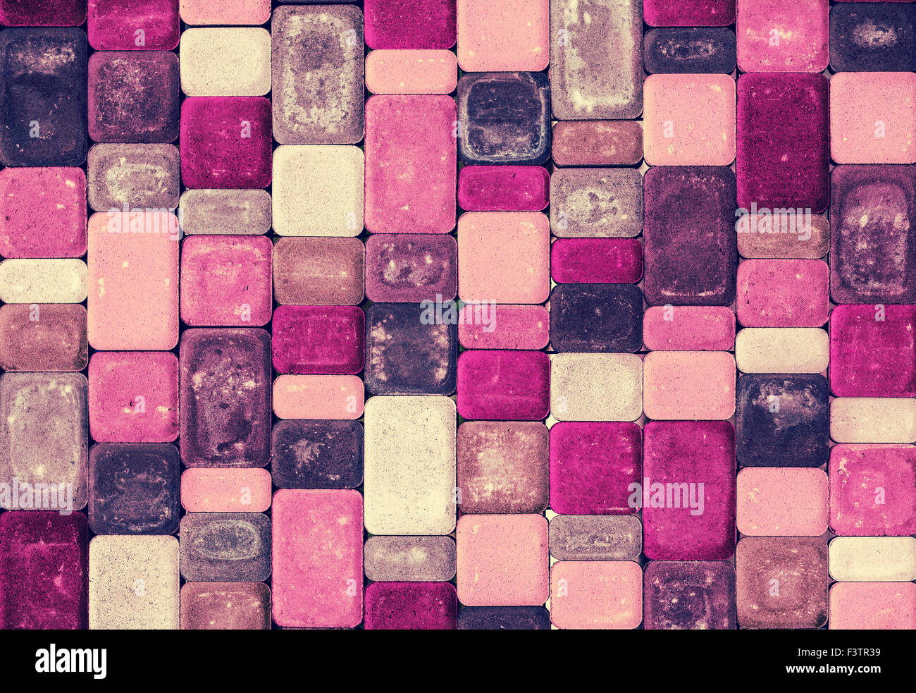 Abstract colorful stone tile background Stock Photo - Alamy