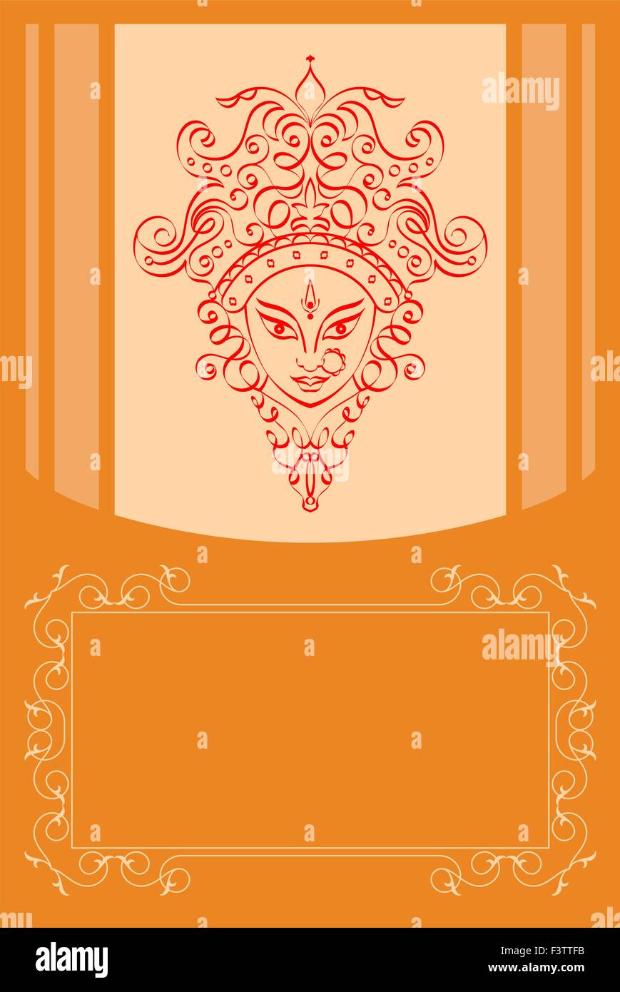 Durga Goddess of Power Vector Art Stock Vector Image & Art - Alamy