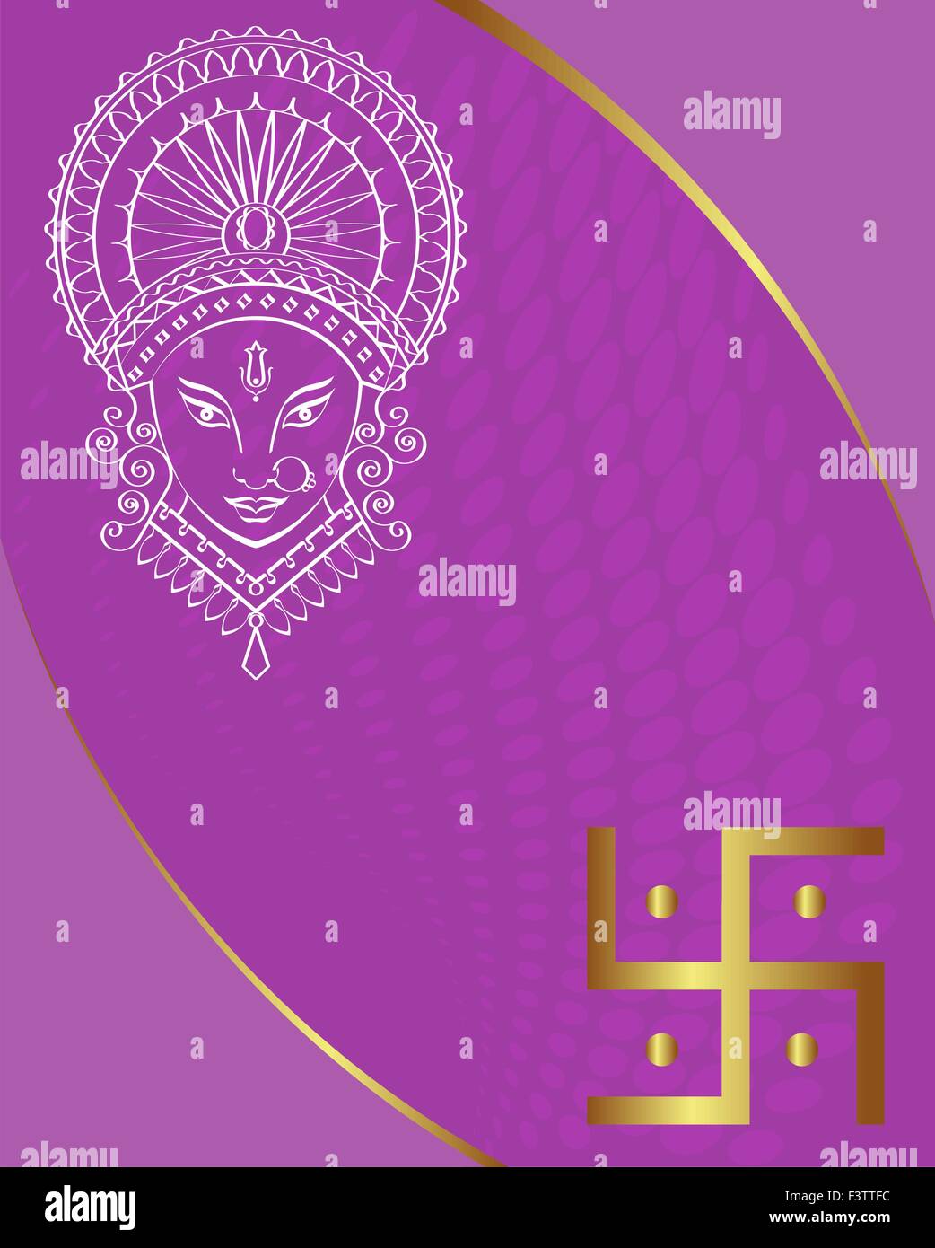 Durga Goddess of Power Vector Art Stock Vector Image & Art - Alamy