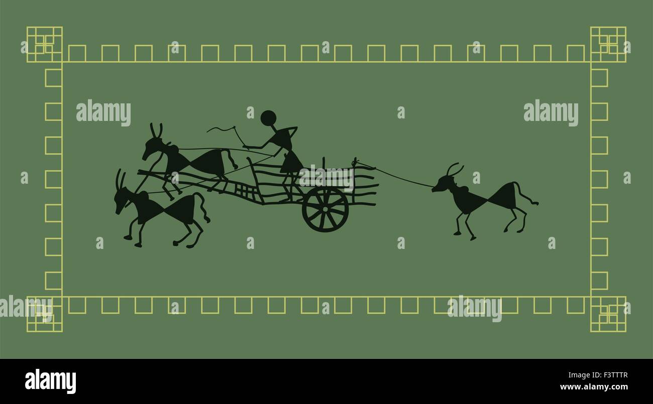 Indian bullock cart design hi-res stock photography and images - Alamy