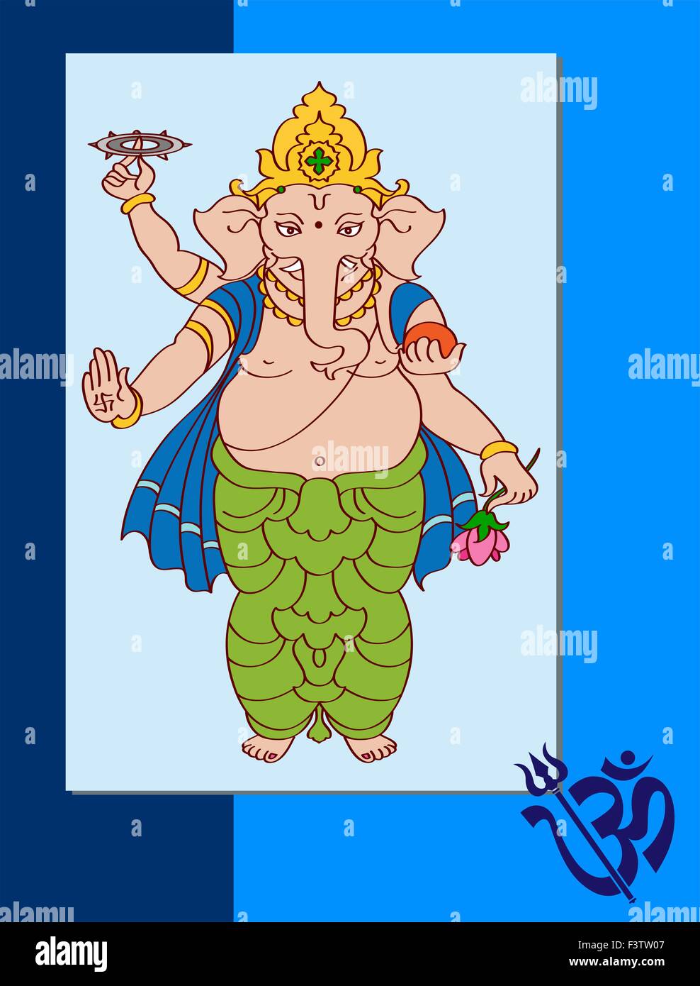 Ganesha The Lord Of Wisdom Vector Art Stock Vector Image & Art - Alamy