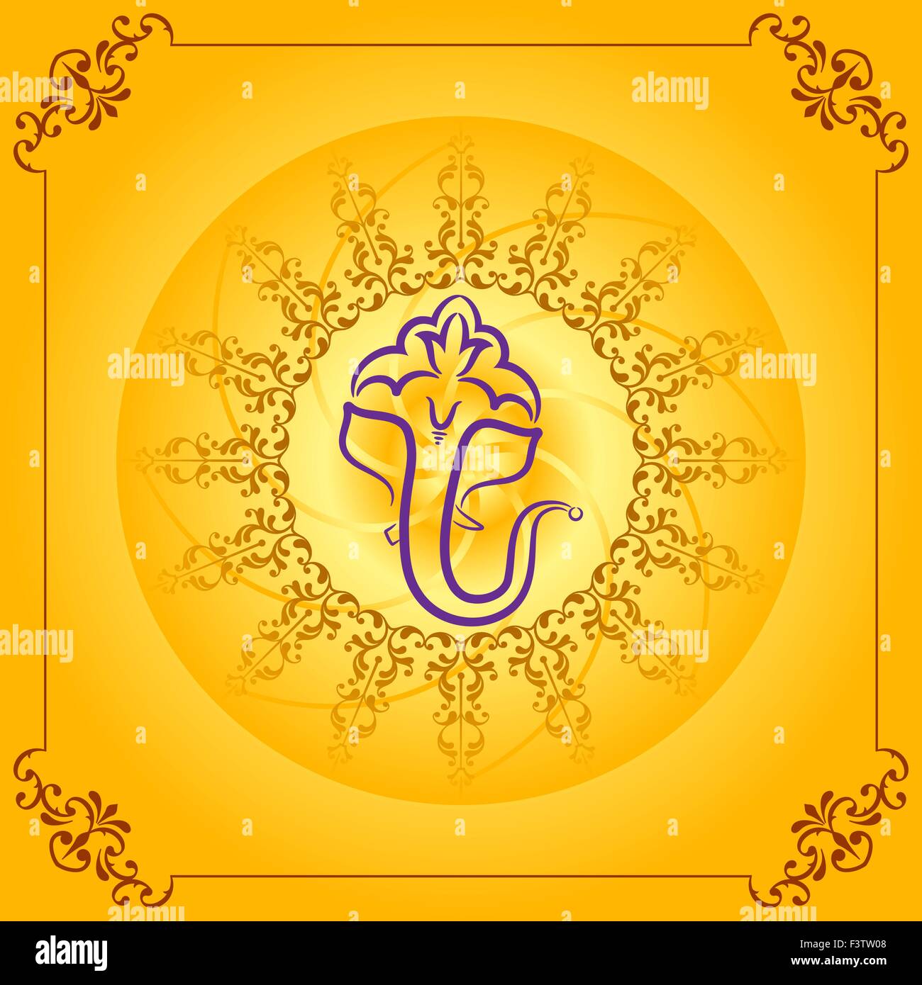 Ganesha The Lord Of Wisdom Vector Art Stock Vector Image & Art - Alamy