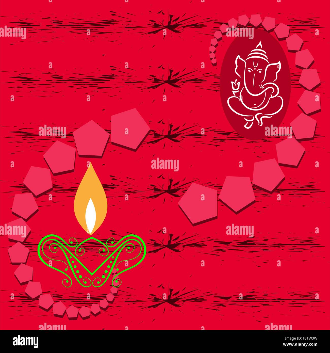 Ganesha The Lord Of Wisdom Vector Art Stock Vector Image & Art - Alamy