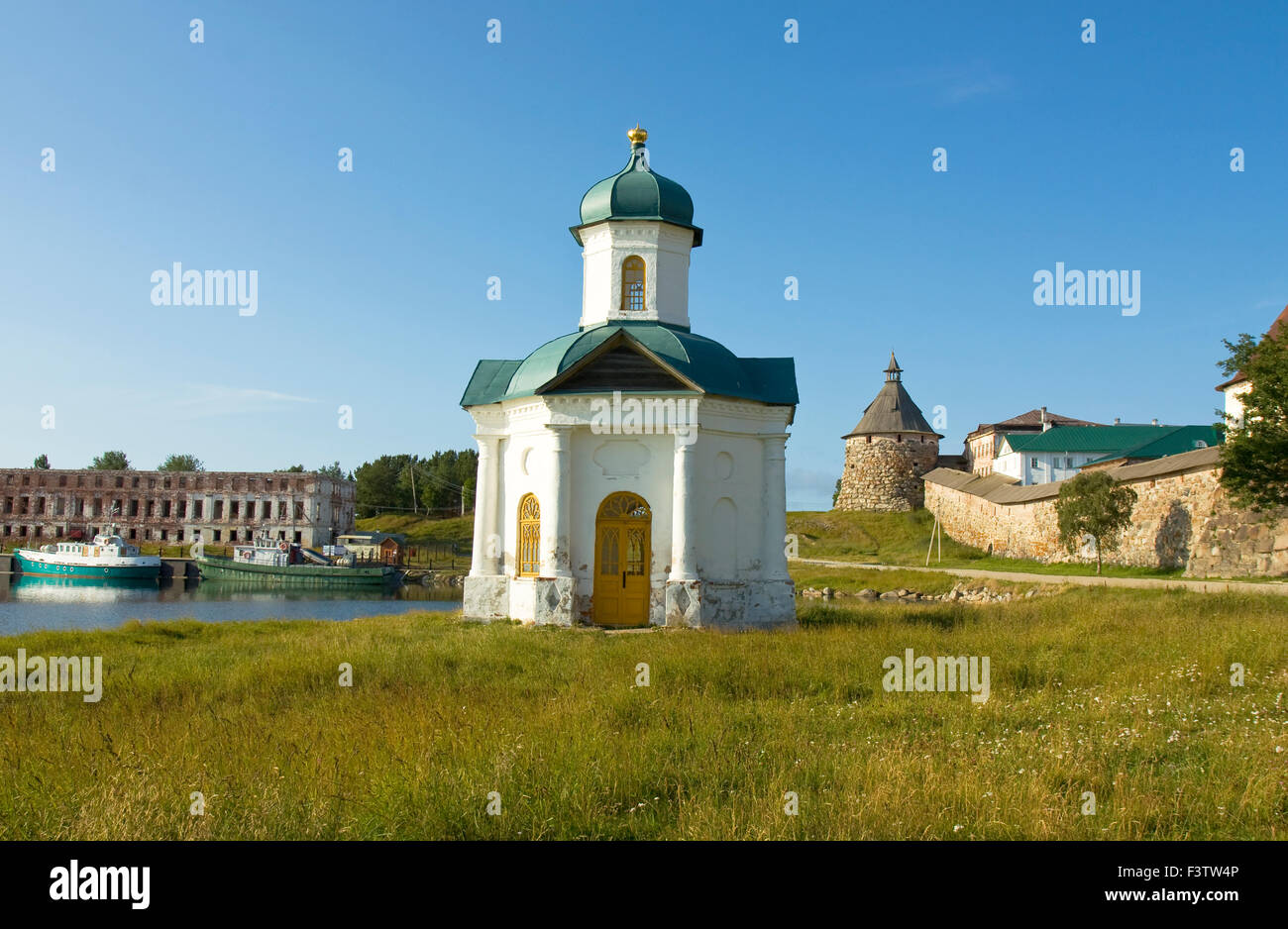 Transfiguration of Jesus Christ Savior Solovetsky monastery on Solovki ...