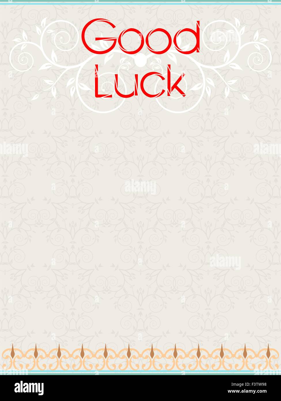 Good Luck Card Vector Art Stock Vector Image & Art - Alamy