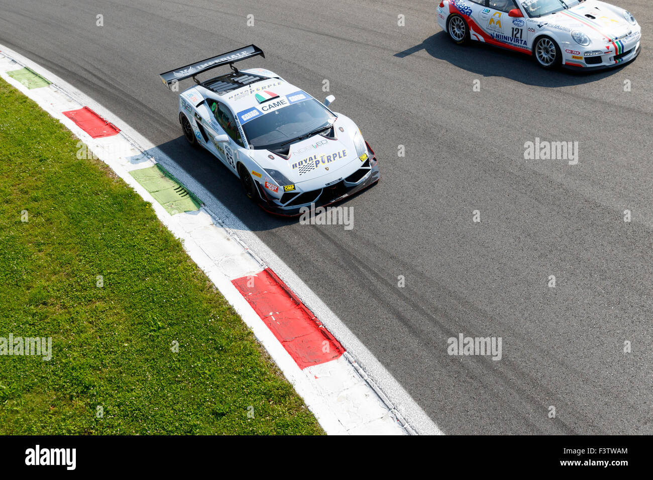 Monza, Italy - May 30, 2015: Lamborghini Gallardo of Imperiale Racing ...