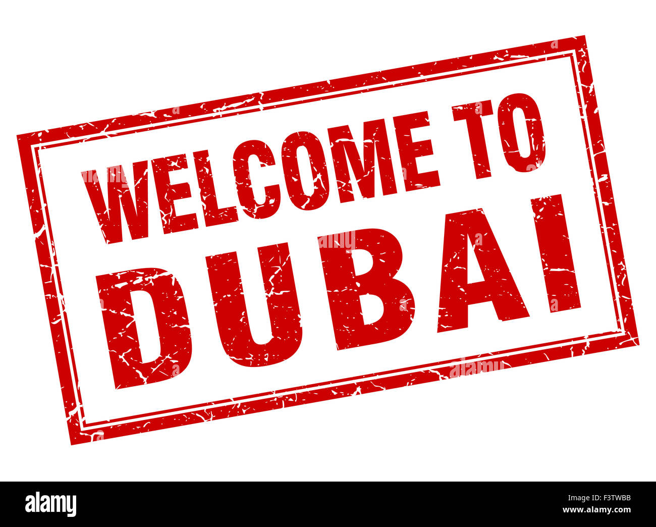 Welcome to dubai sign Cut Out Stock Images & Pictures - Alamy