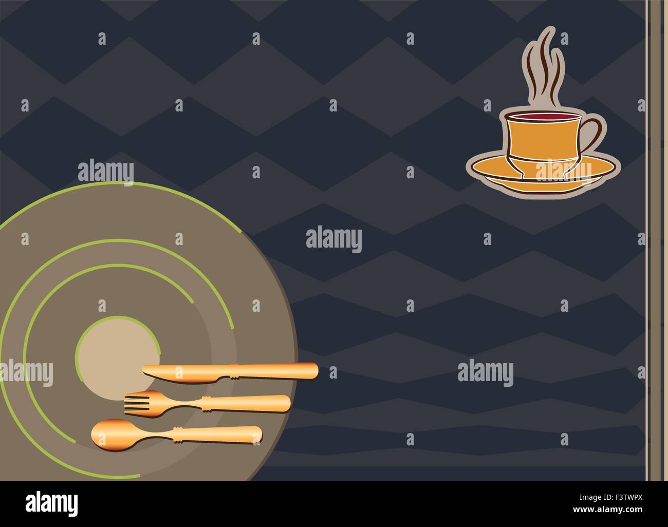 Menu Card Design Template Vector Art Stock Vector Image & Art - Alamy