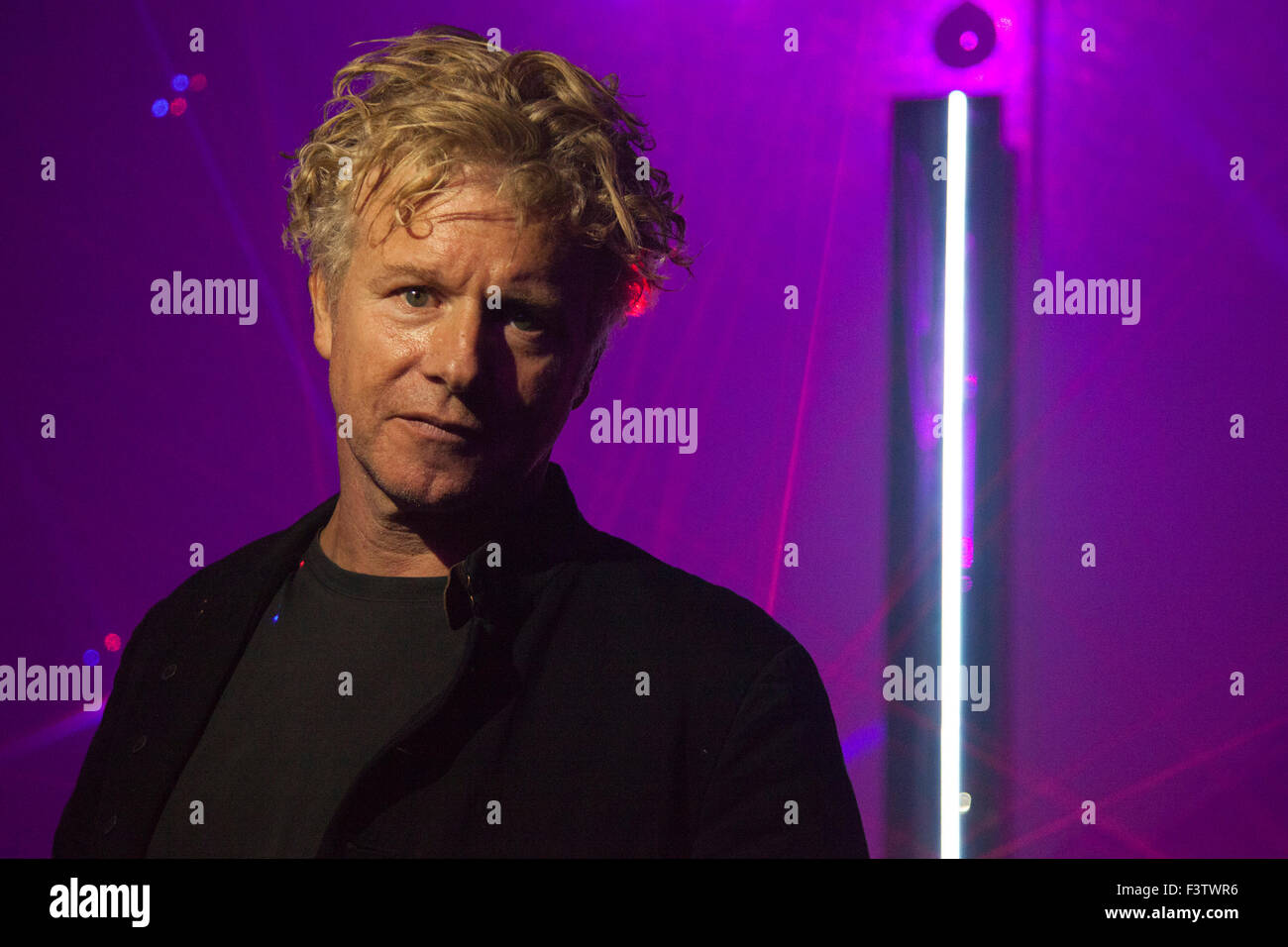 London, UK. 12/10/2015. Pictured: Chris Levine. British light artist ...