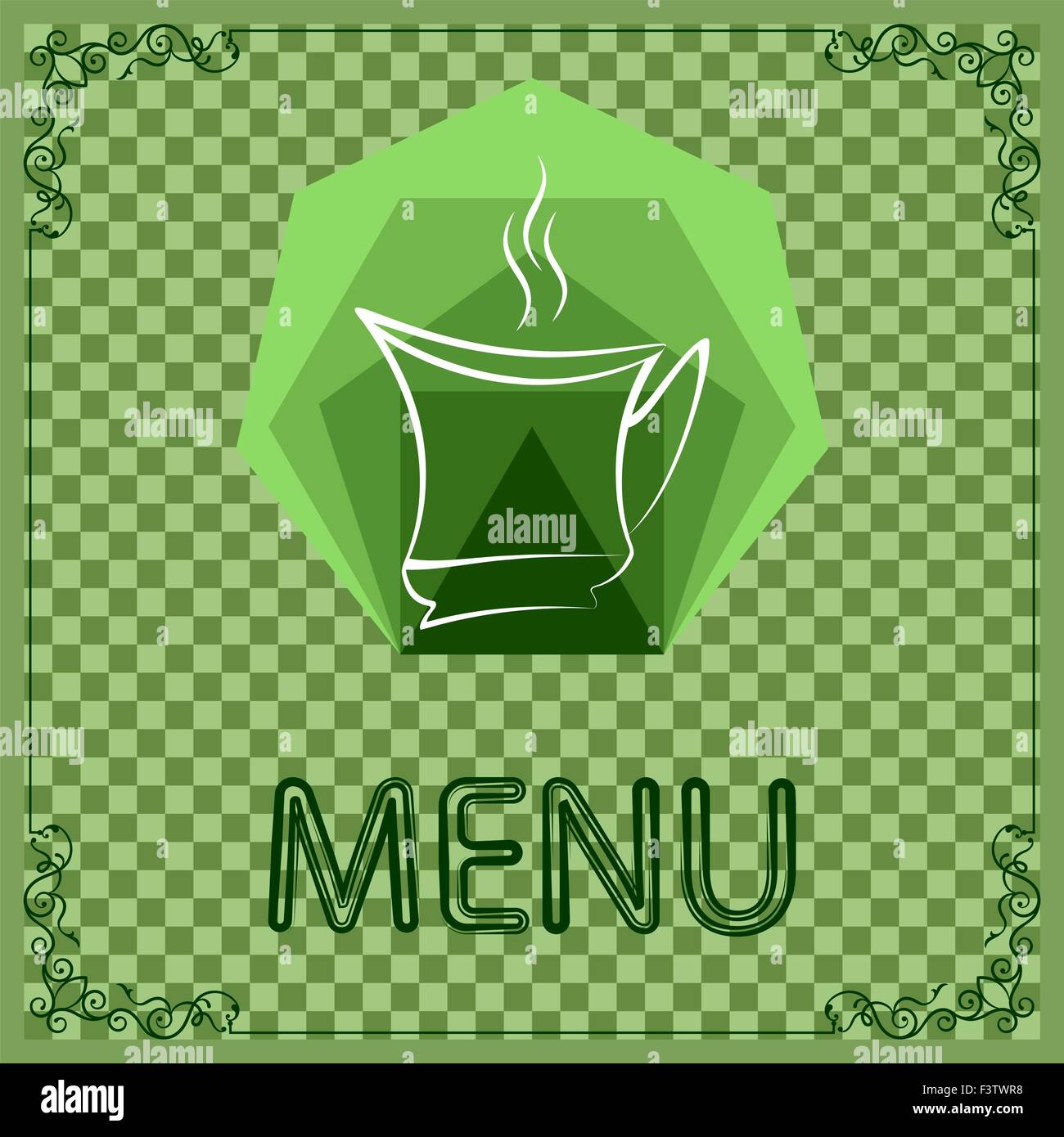 Menu Card Design Template Vector Art Stock Vector Image & Art - Alamy