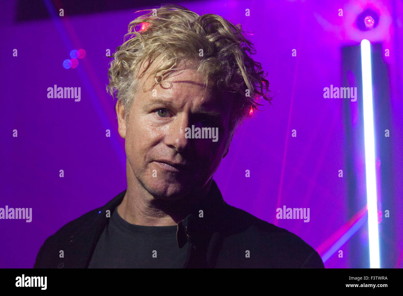 London, UK. 12/10/2015. Pictured: Chris Levine. British light artist ...