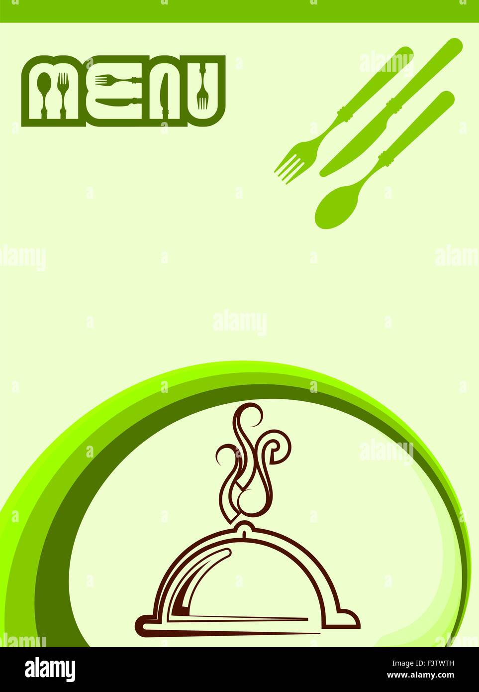 Menu Card Design Template Vector Art Stock Vector Image & Art - Alamy