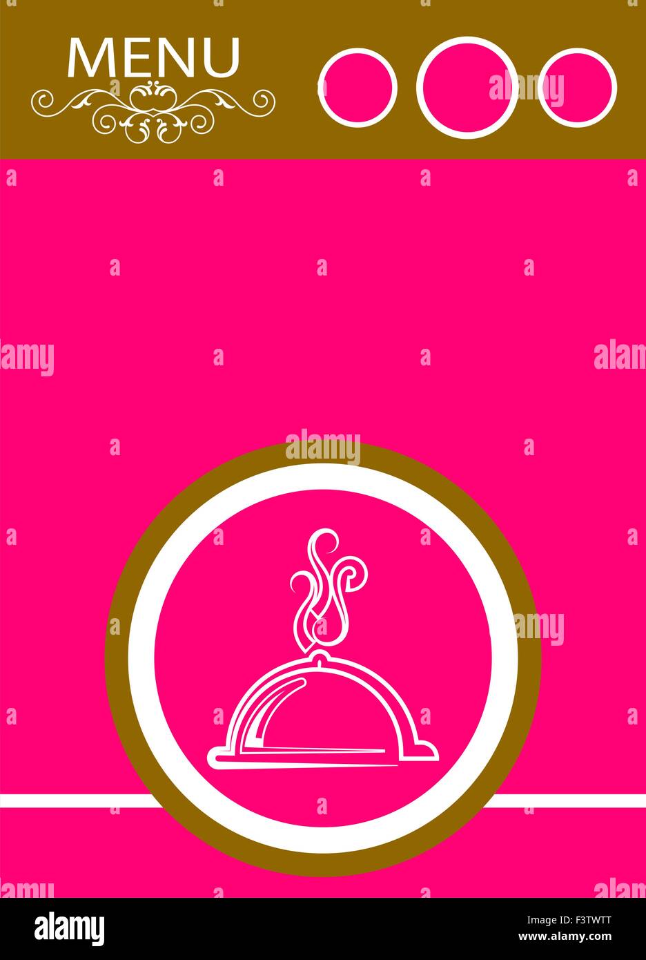 Menu Card Design Template Vector Art Stock Vector Image & Art - Alamy