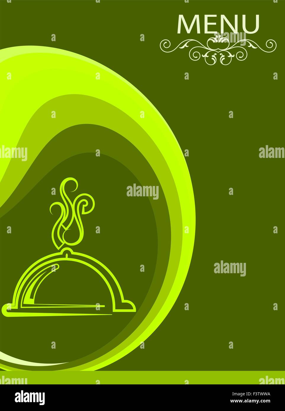 Menu Card Design Template Vector Art Stock Vector Image & Art - Alamy