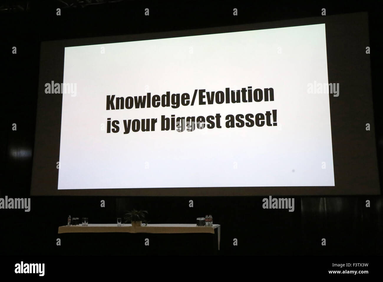 Knowledge is your biggest asset Stock Photo - Alamy