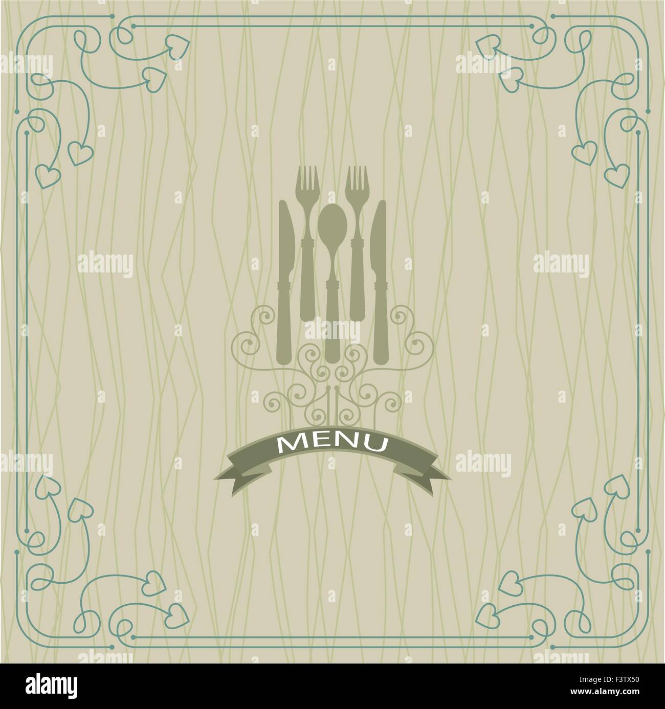 Menu Card Design Template Vector Art Stock Vector Image & Art - Alamy