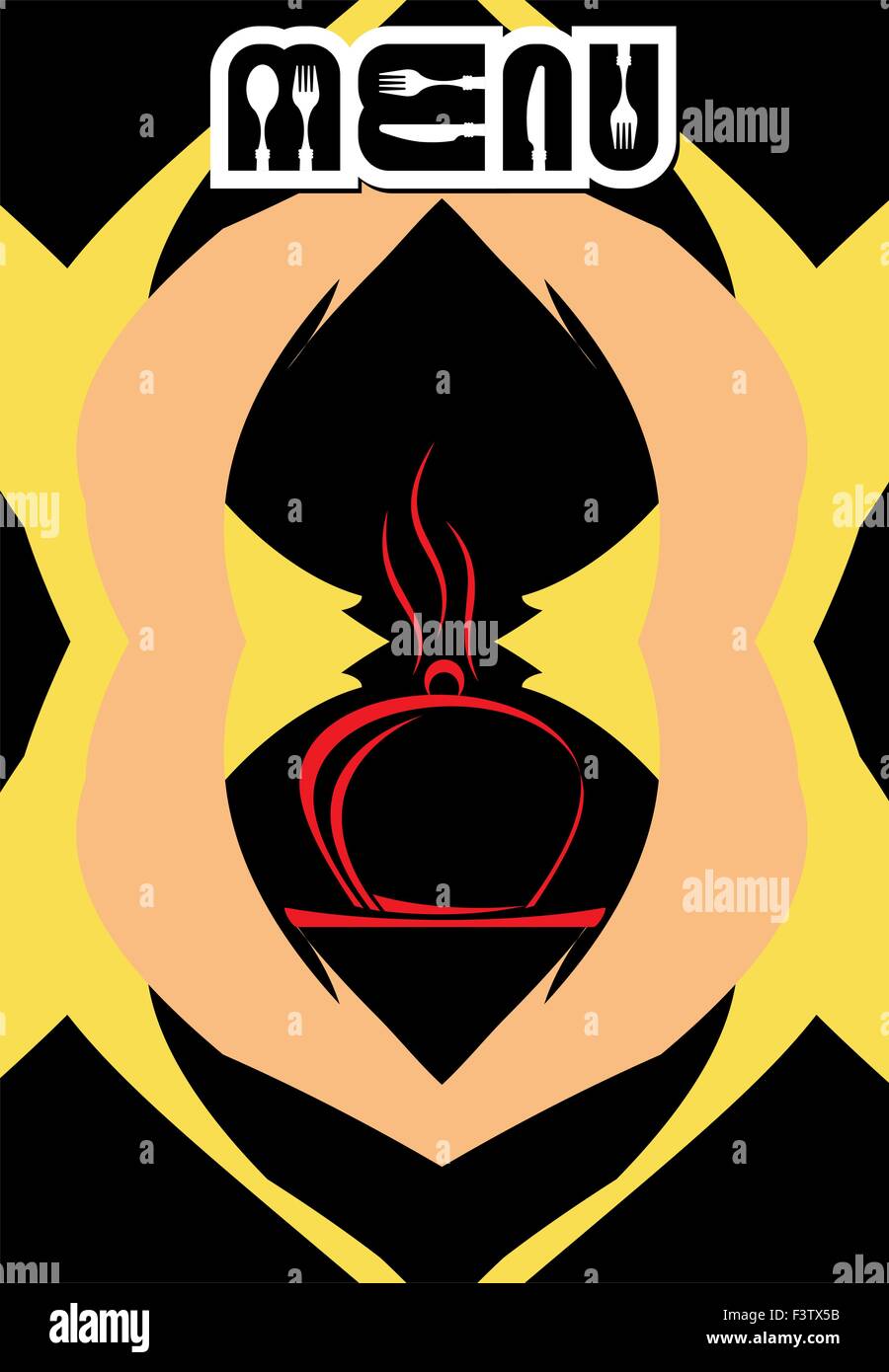 Menu Card Design Template Vector Art Stock Vector Image & Art - Alamy