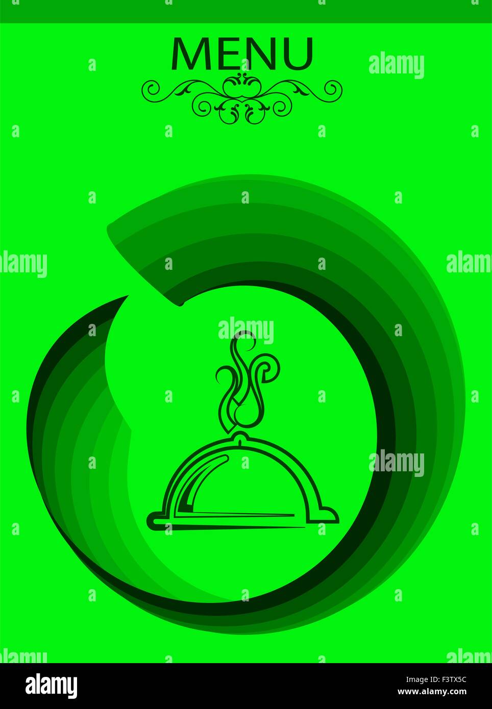 Menu Card Design Template Vector Art Stock Vector Image & Art - Alamy