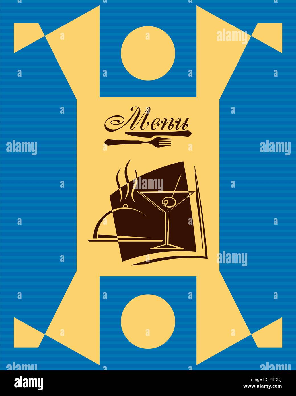 Menu Card Design Template Vector Art Stock Vector Image & Art - Alamy