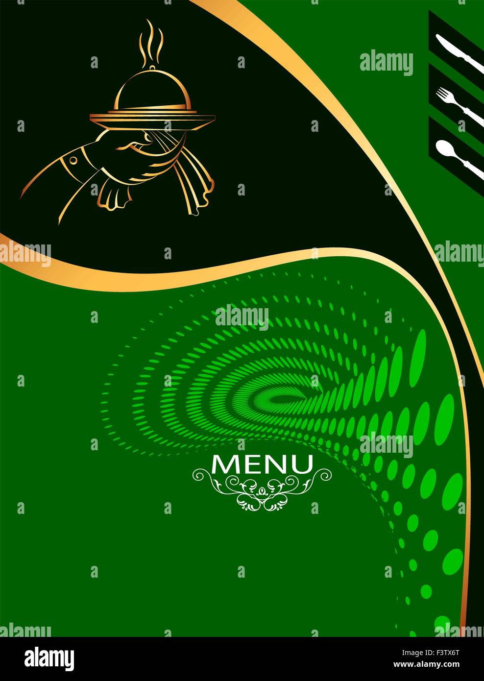 Menu Card Design Template Vector Art Stock Vector Image & Art - Alamy