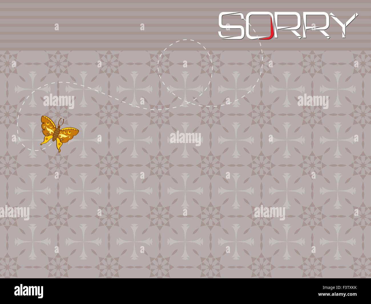 Sorry Card Design Vector Art Stock Vector Image & Art - Alamy