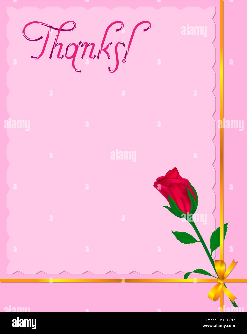 Thanks Card Design Vector Art Stock Vector Image & Art - Alamy
