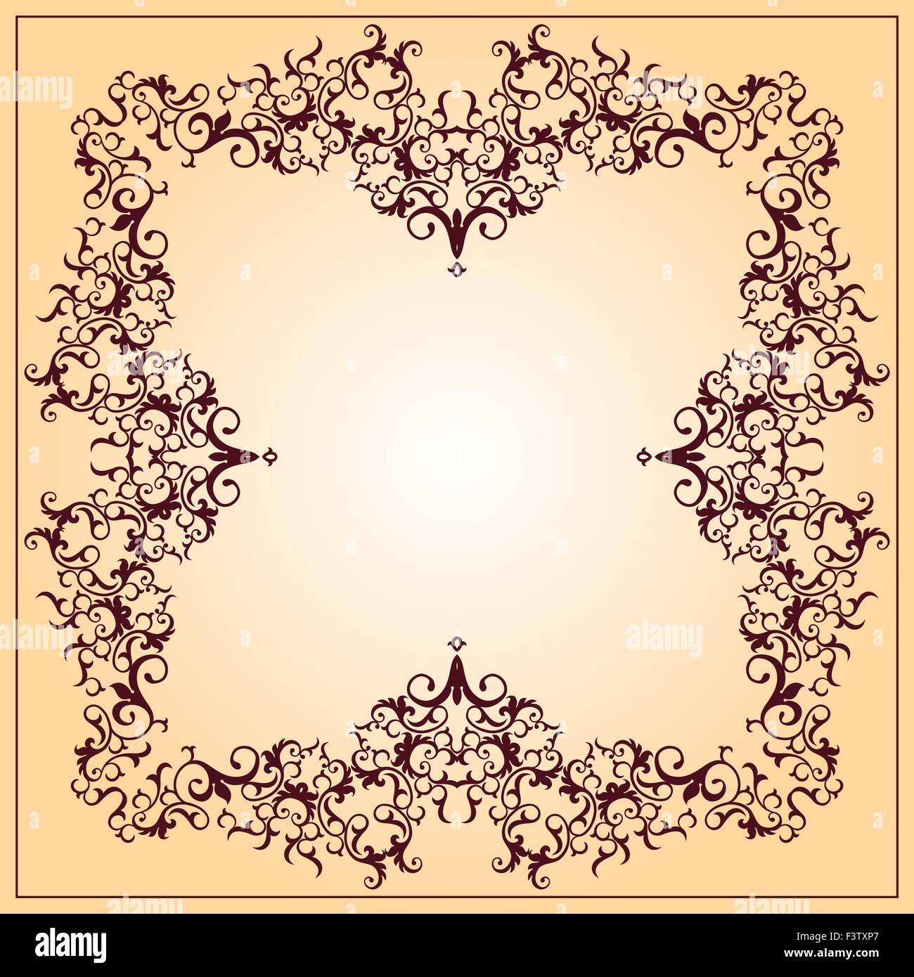 Vintage Frame Design Vector Art Stock Vector Image & Art - Alamy