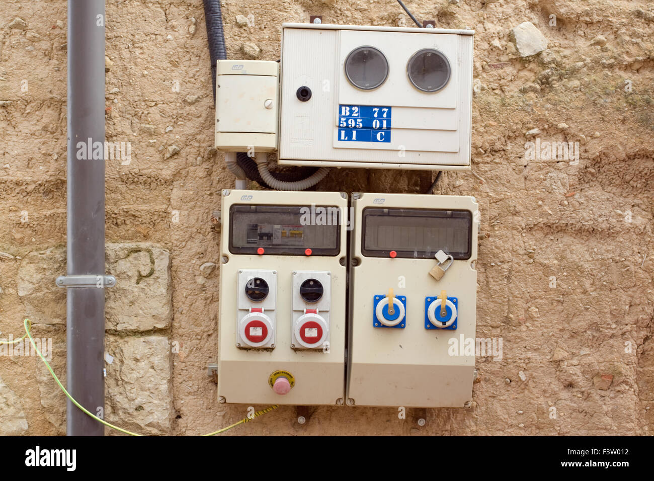 Electrical Distributor Box High Resolution Stock Photography and Images ...