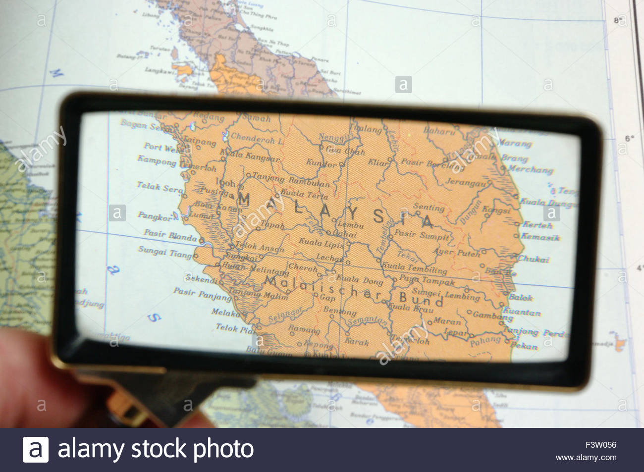 Old Traditional Paper Map Maps Stock Photos & Old Traditional Paper Map ...