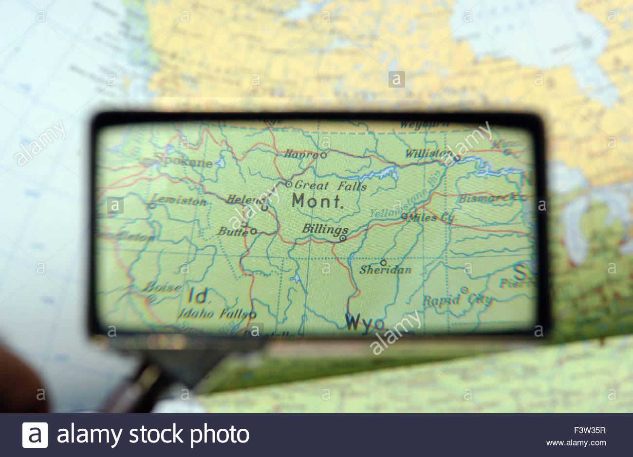 Old Traditional Paper Map Maps Stock Photos & Old Traditional Paper Map ...