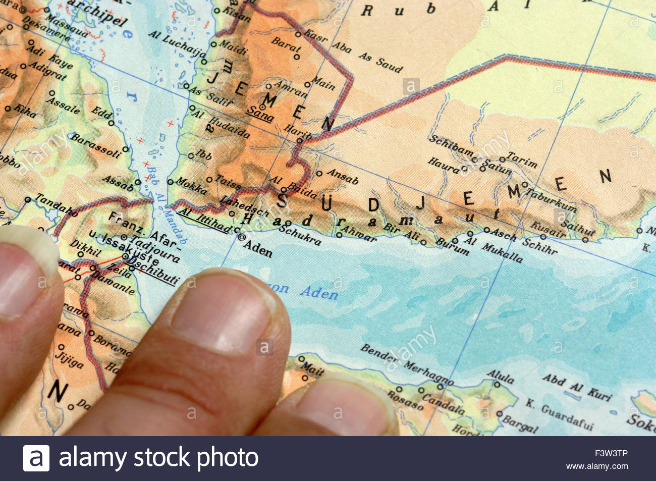Gulf Of Aden Map Stock Photos & Gulf Of Aden Map Stock Images - Alamy