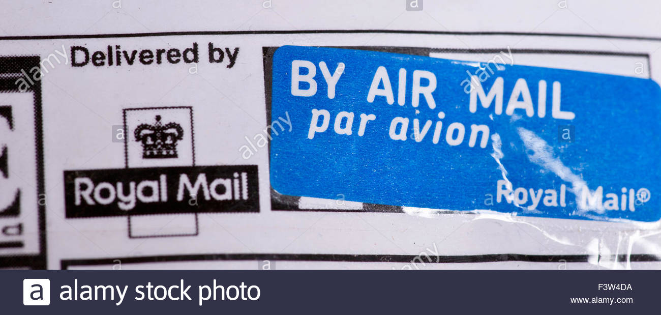 Royal Mail Sticker Stock Photos & Royal Mail Sticker Stock Images - Alamy