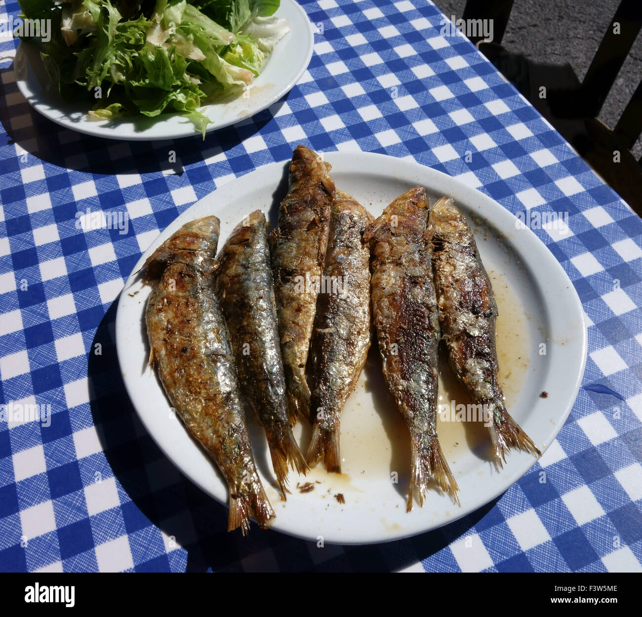 Sardines plate hi-res stock photography and images - Alamy