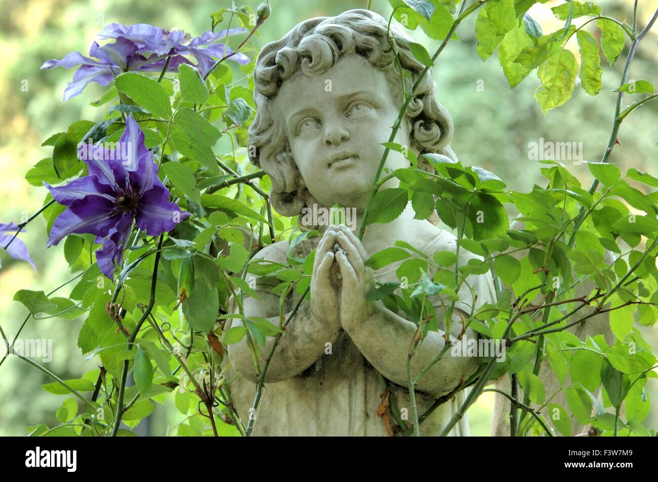 Praying Boy Statue High Resolution Stock Photography and Images - Alamy